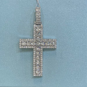 Classy Mens Diamond Cross Necklace, Mens Diamond Cross, Diamond Cross ...