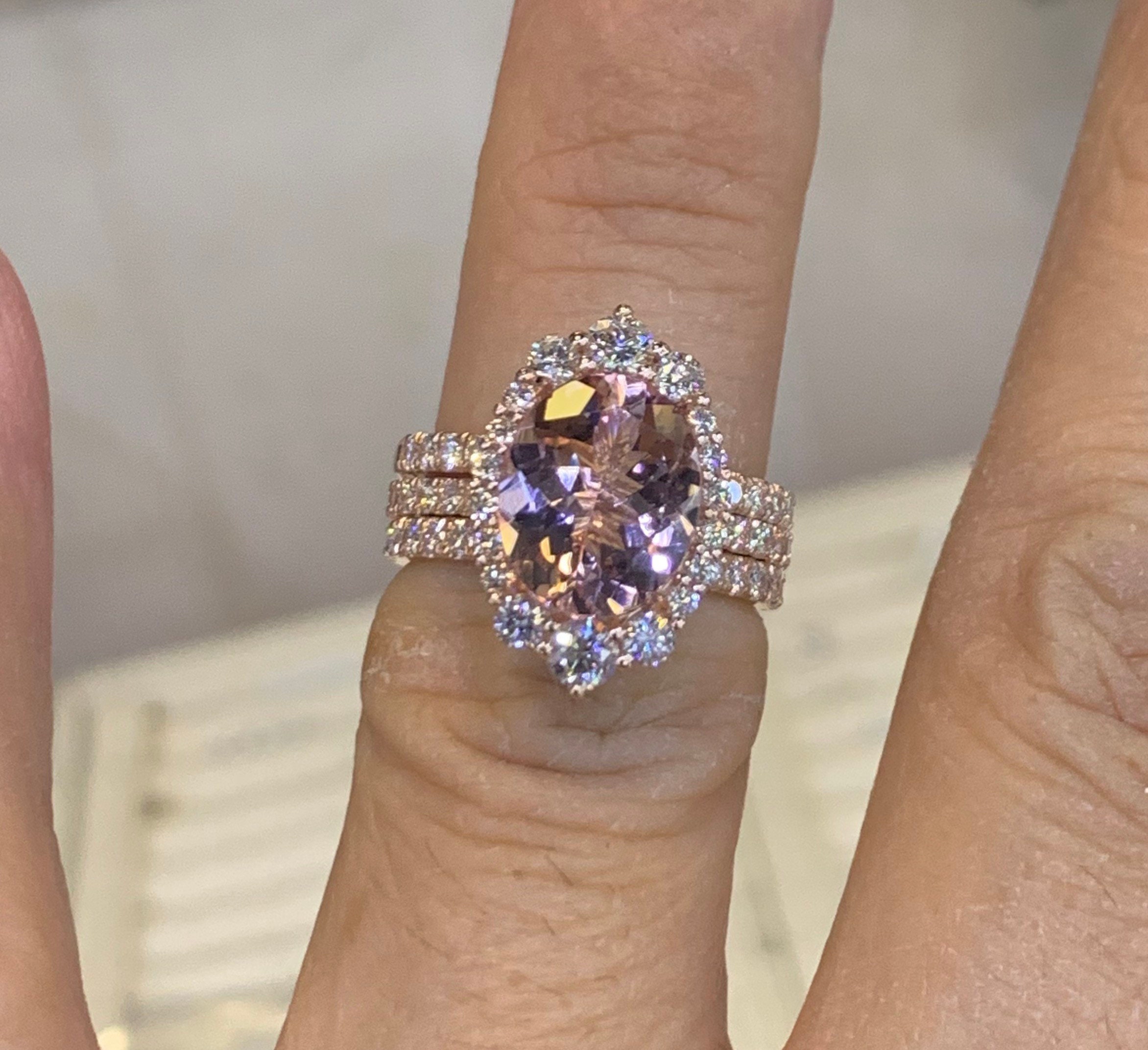 Taaffeite Engagement Ring