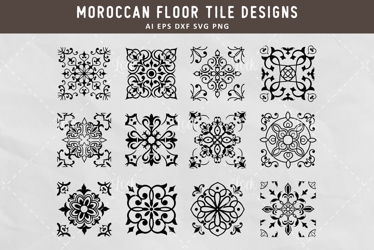 Moroccan Floor Tile Designs - Etsy