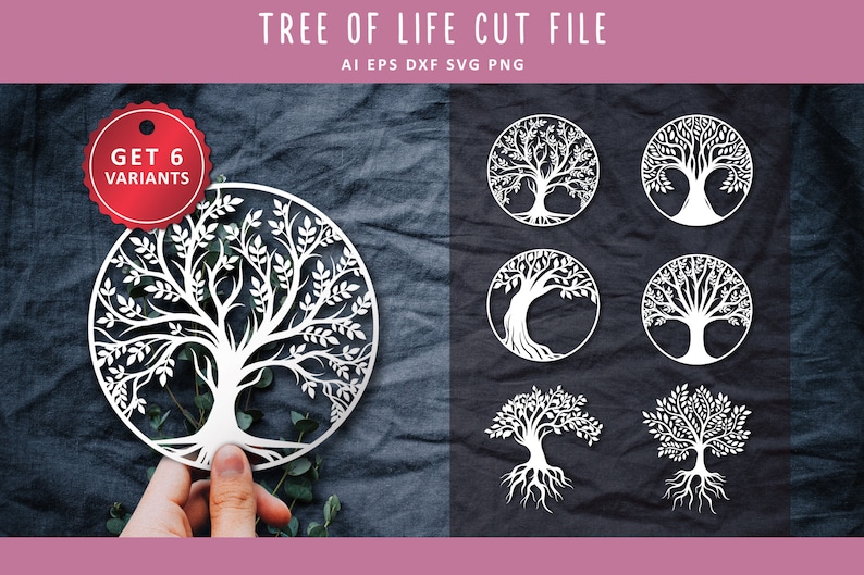 Tree of Life Svg, Oak Svg, Family Tree Svg - Etsy