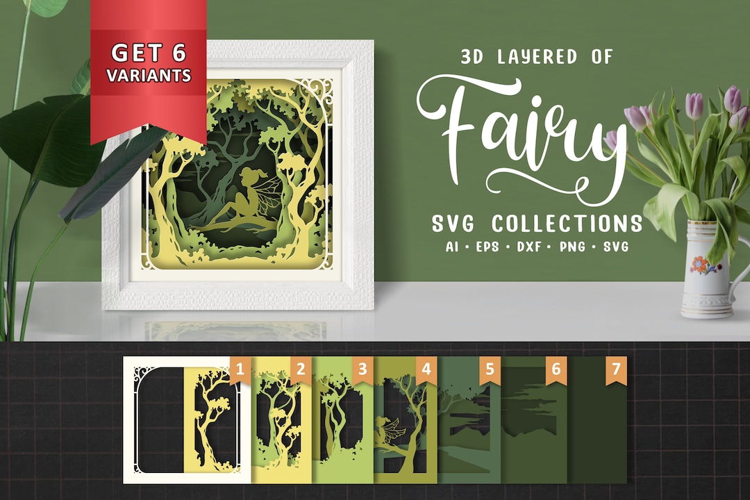 Fairy Tale 3D Popup Card Template - Etsy
