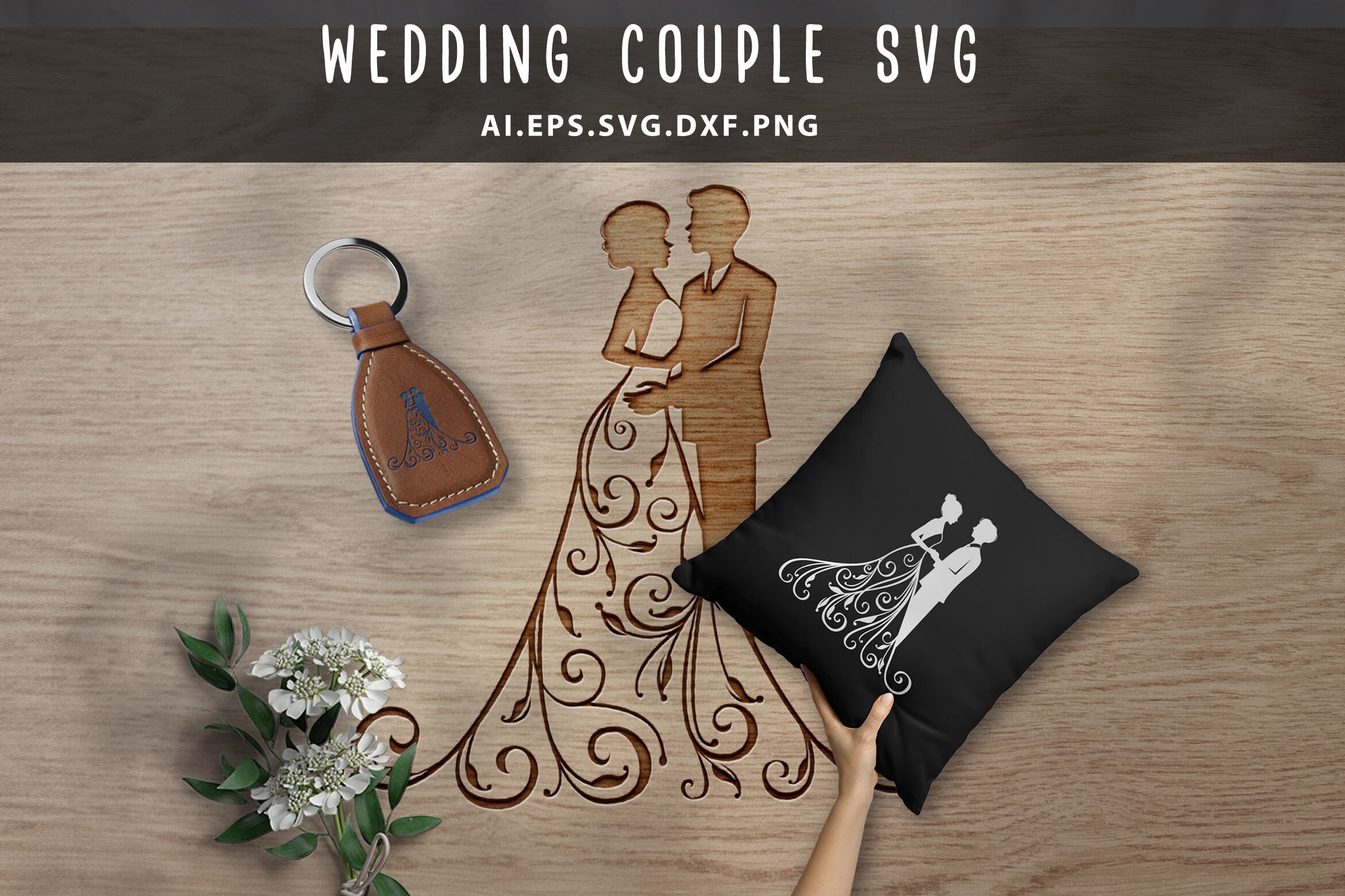 Wedding Couple Svg, Woman in Dress Svg, Wedding Dress - Etsy
