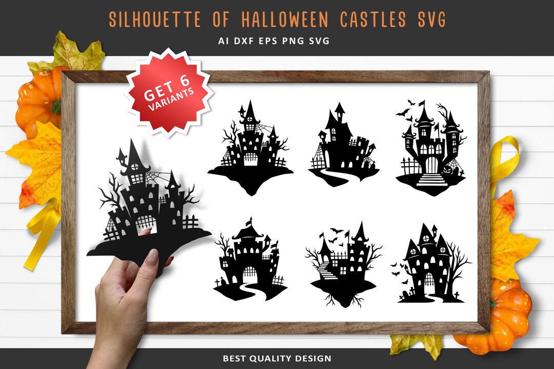 Haunted House SVG, Halloween House SVG - Etsy