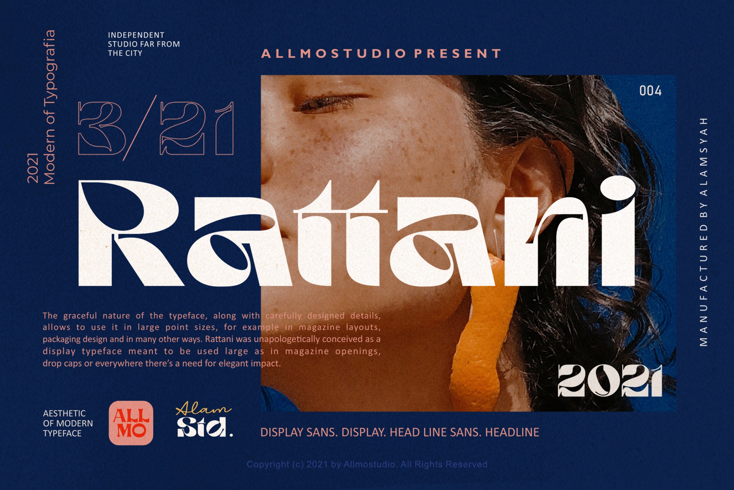 Rattani Display Font - Etsy