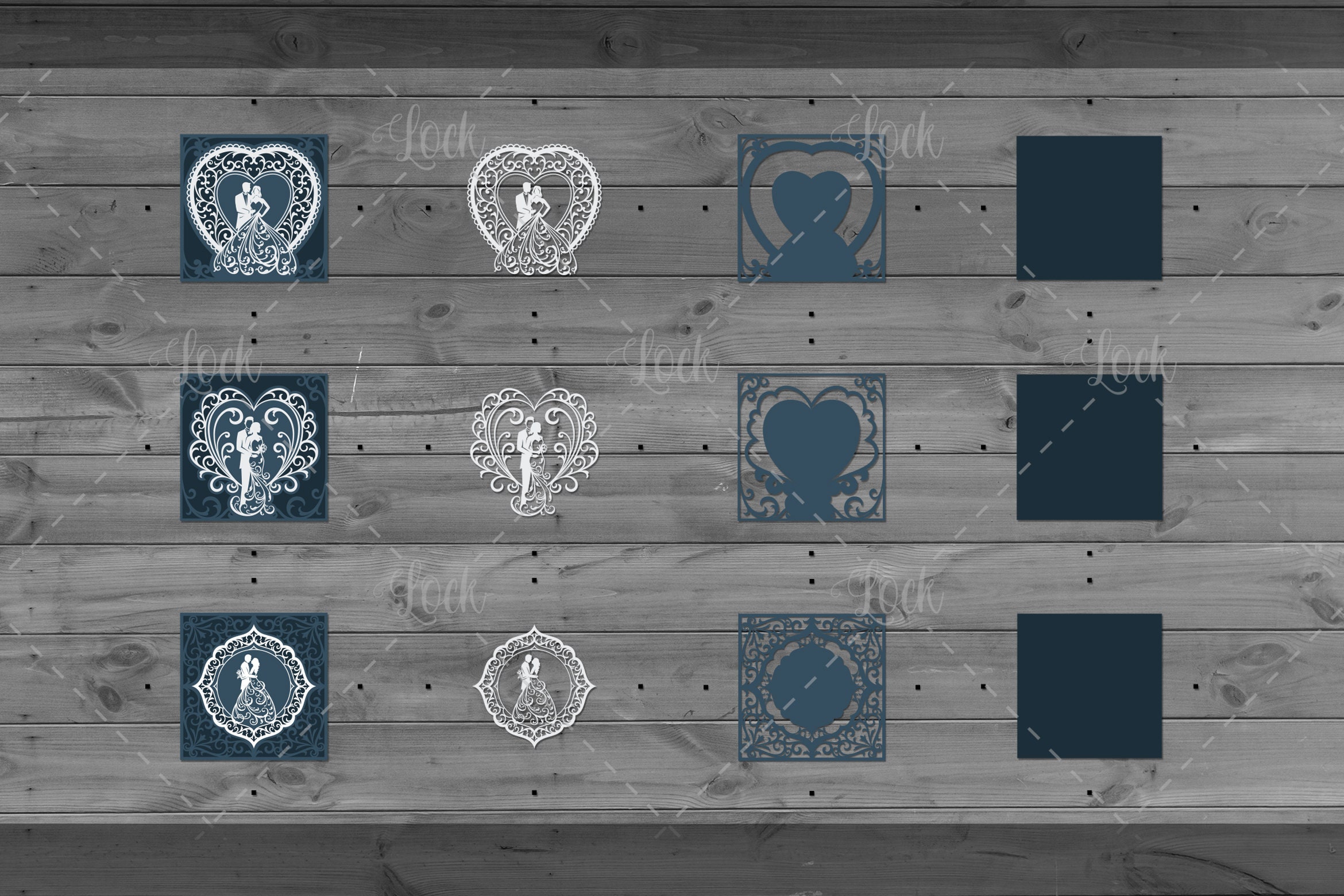 Layered Wedding Couple Svg Woman in Dress Svg Wedding - Etsy