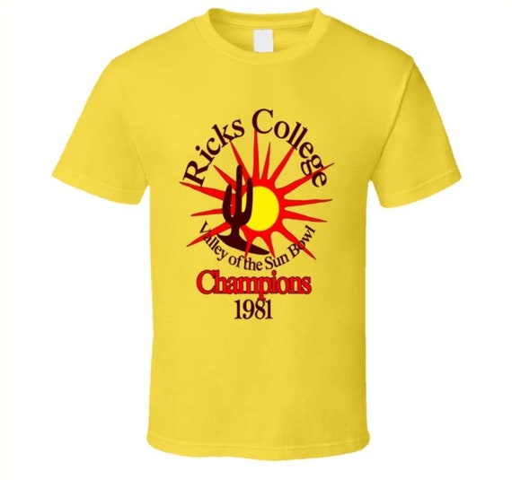 Ricks College Logo Ricks College T Shirt Allbluetees.com