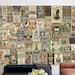 Pop Art Vintage Mural Retro Wallpaper & Original Vintage Collage Wall ...