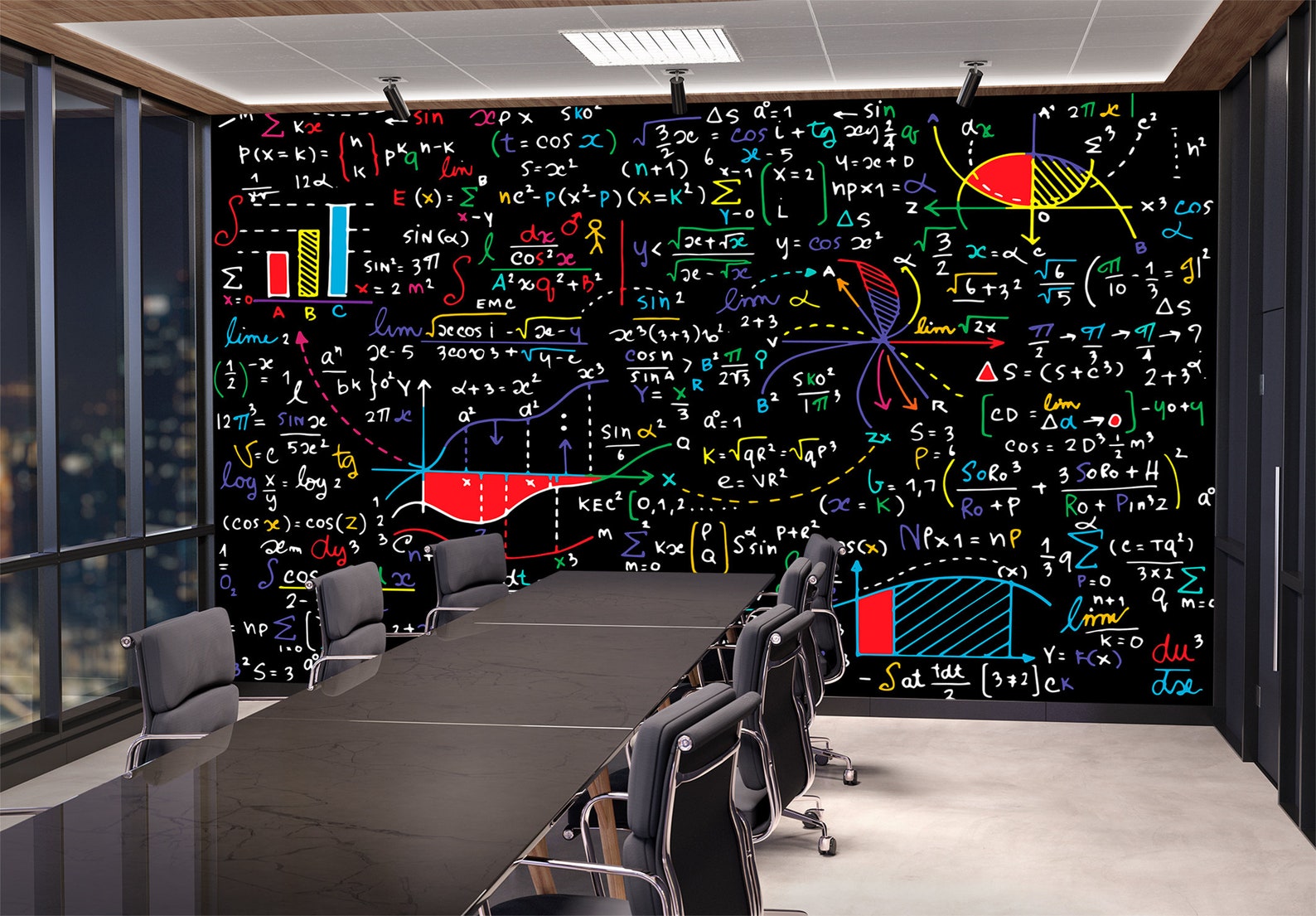 Physics & Maths Enthusiast Wallpaper Science Motive Equation - Etsy