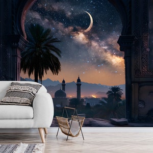 Islamic Arabian Nights Wallpaper Wall Mural Print Peel and Stick Wall ...
