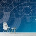 Blueprints Patent Wallpaper Architecture Peel and Stick & Art - Etsy