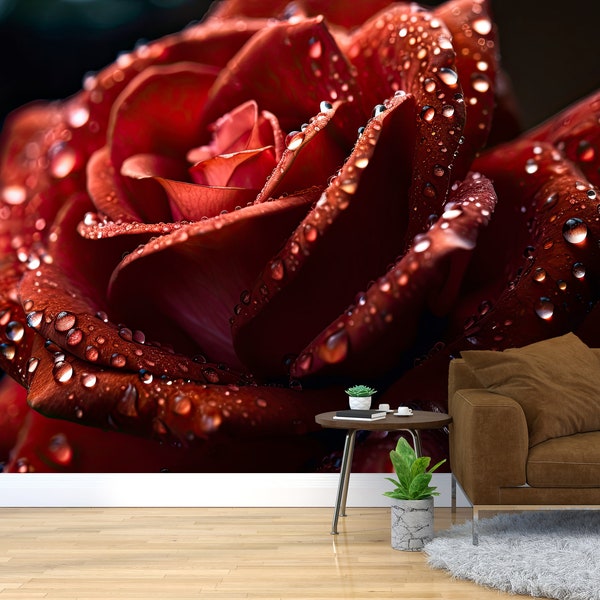 Rose Wallpaper - Etsy