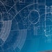 Blueprints Patent Wallpaper Architecture Peel and Stick & Art - Etsy