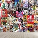 Comics Cartoon Wallpaper & Mural Anime Manga Collage Movie Peel and ...