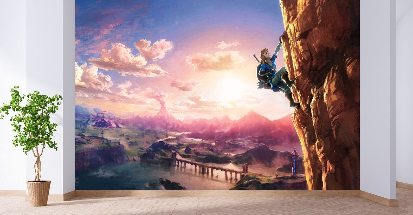 Mural Zelda Wallpaper the Legend of Zelda Kids & Room Decor - Etsy