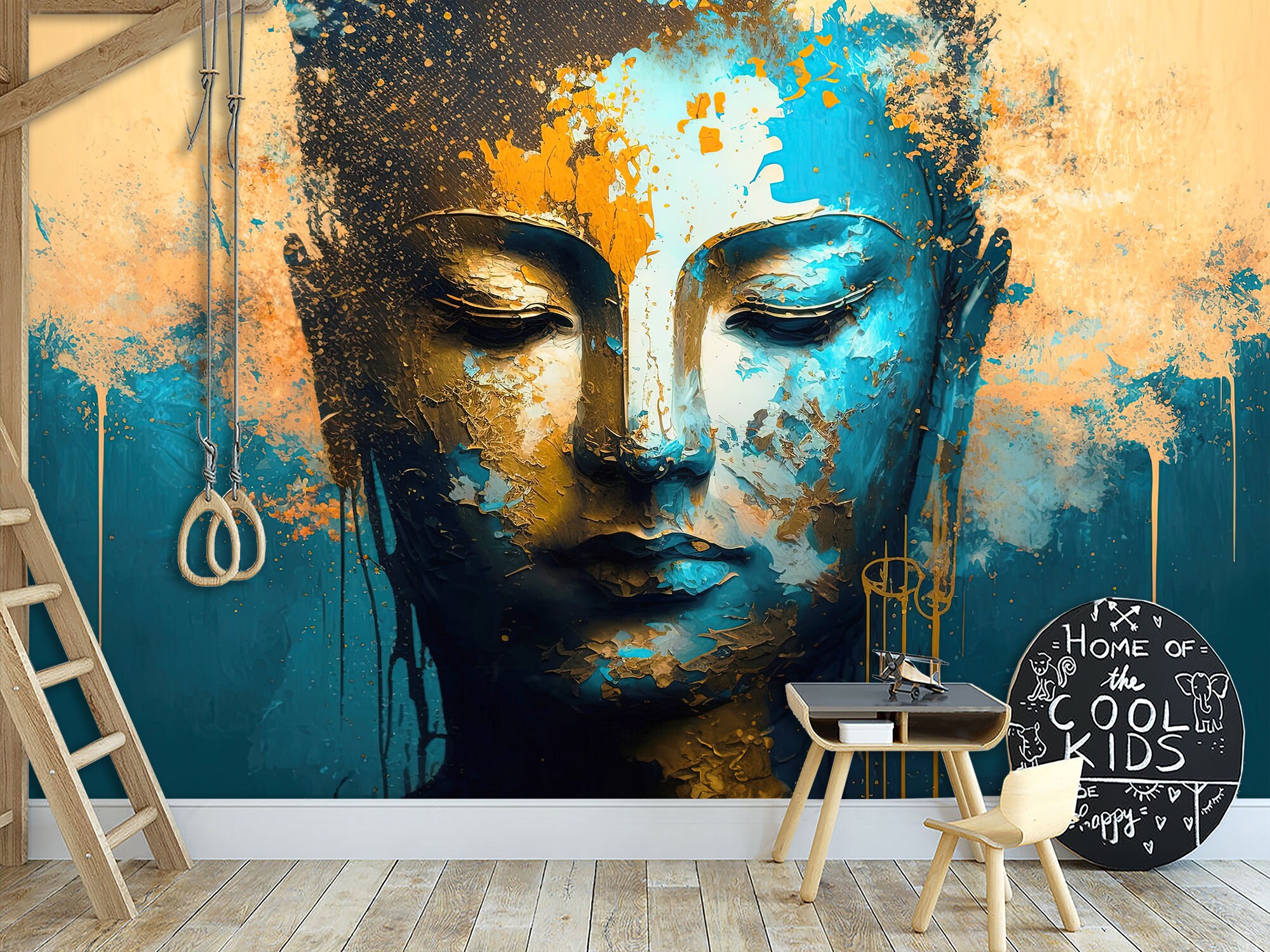 Gautam Buddha Wallpaper & Wall Mural India Yoga Meditation Buddhism ...
