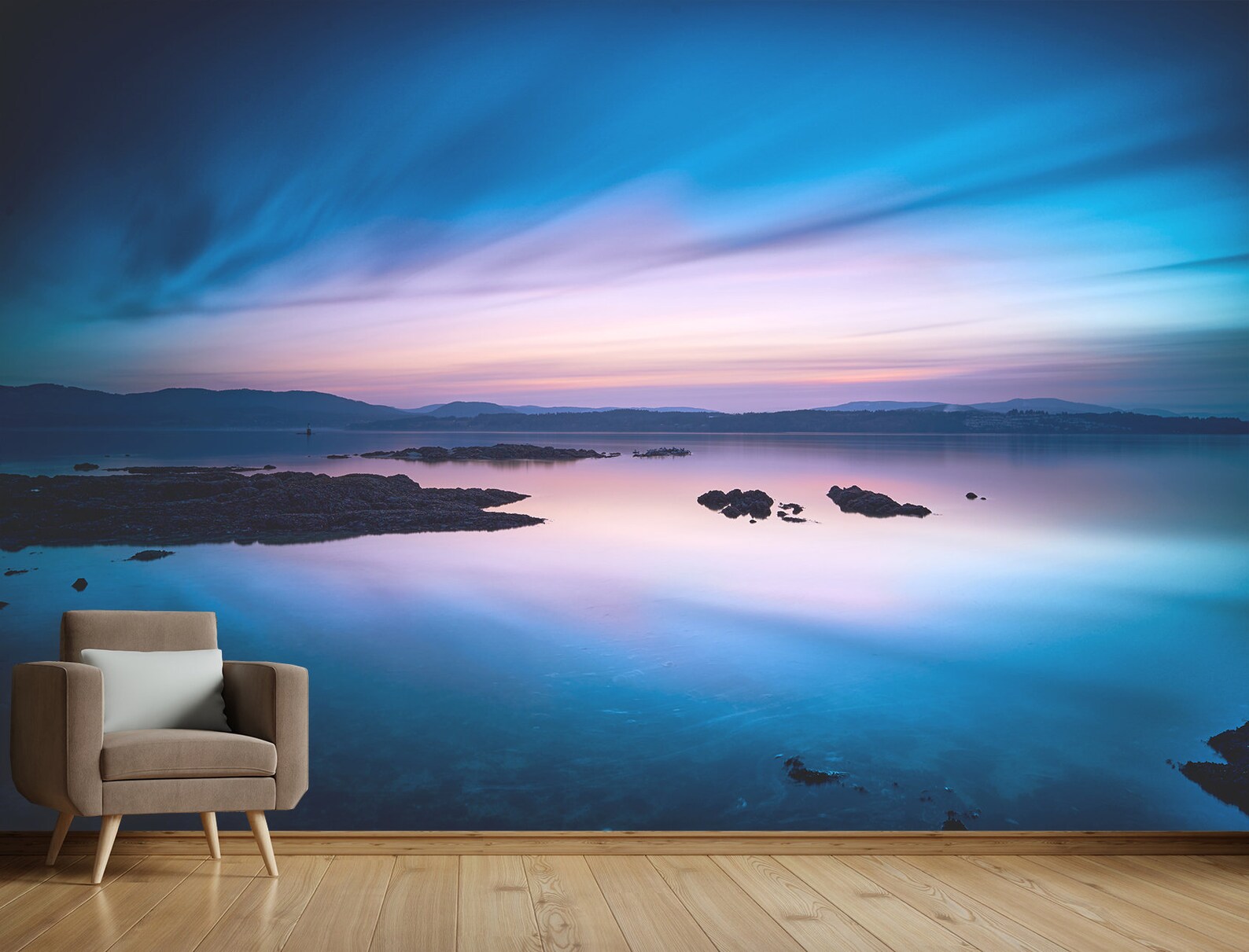 Moses Point North Saanich Wallpaper Nature Wall Mural Print - Etsy