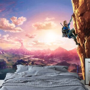 Mural Zelda Wallpaper the Legend of Zelda Kids & Room Decor Breath of ...