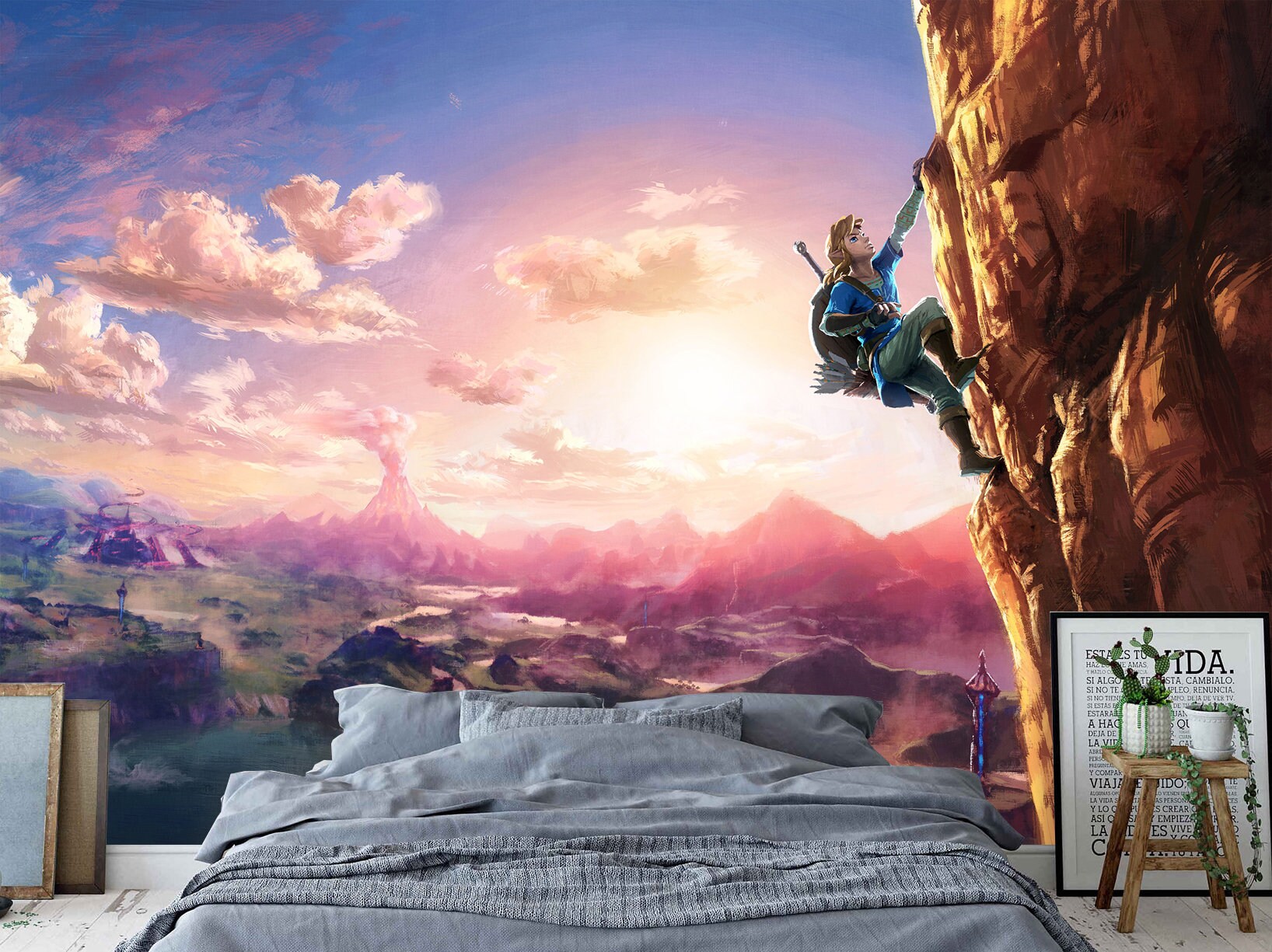 Mural Zelda Wallpaper the Legend of Zelda Kids & Room Decor Breath of ...