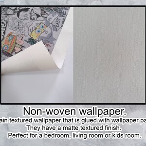 Comic Graffiti Wall Mural Wallpaper & Street Art Urban Original Collag ...