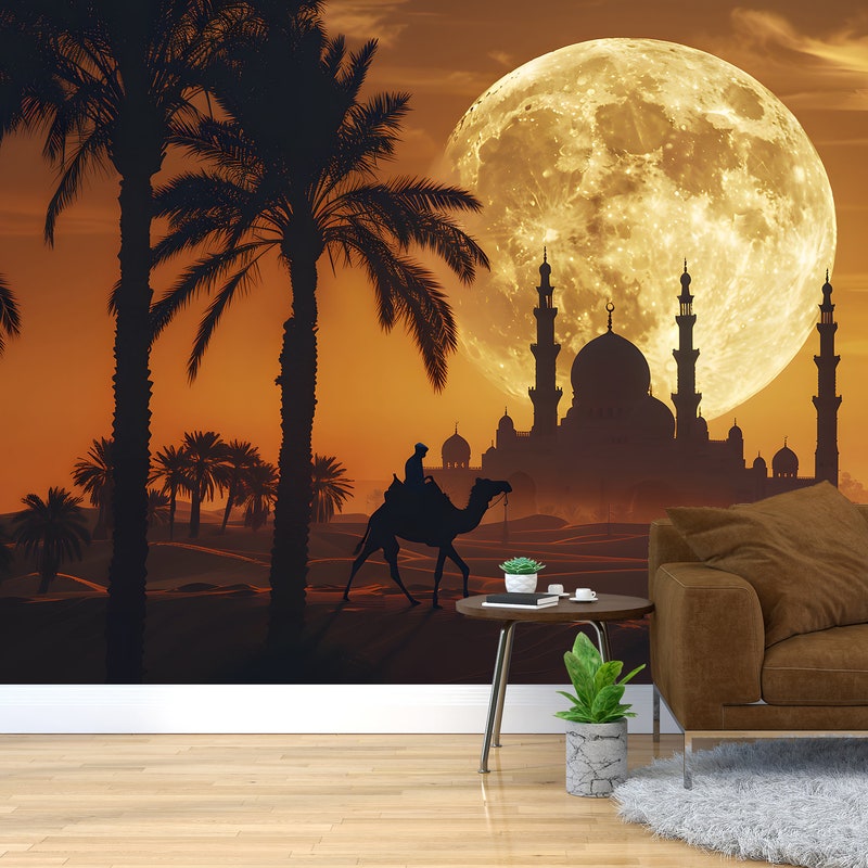 Arabian Wallpaper Mural - Etsy UK