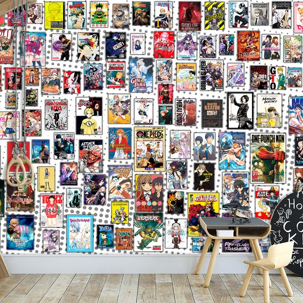 Anime Wallpaper Mural - Etsy