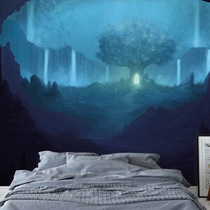 Mural Magic Fairytale Forest Wallpaper Fantasy & Forest Peel and Stick ...