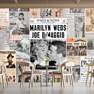 Vintage Journal News Wallpaper Newspaper & Collage Creative Self ...