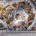 Giulio Romano Wallpaper Home of the Gods Reproduction Wall Mural Fresco ...