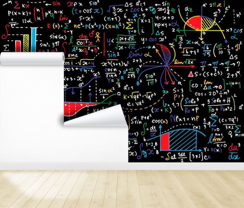 Physics & Maths Enthusiast Wallpaper Science Motive Equation and Scheme ...