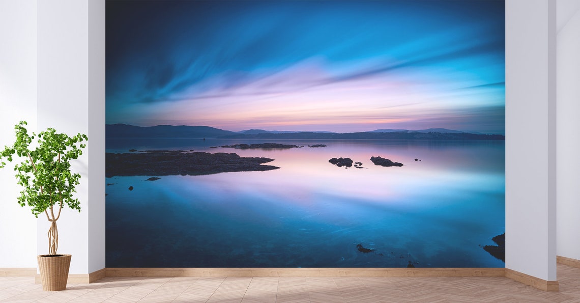 Moses Point North Saanich Wallpaper Nature Wall Mural Print - Etsy