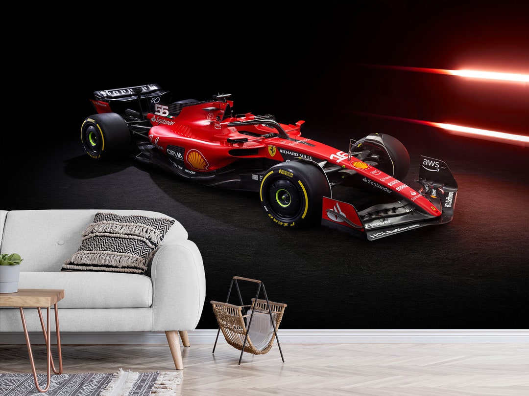 Cars Formula 1 Red Wallpaper & Supercar F1 Car Race Wall Mural Formula ...