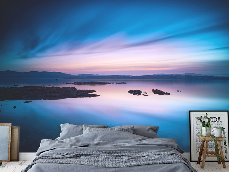 Moses Point North Saanich Wallpaper Nature Wall Mural Print - Etsy