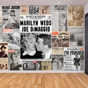 Vintage Journal News Wallpaper Newspaper & Collage Creative Self ...
