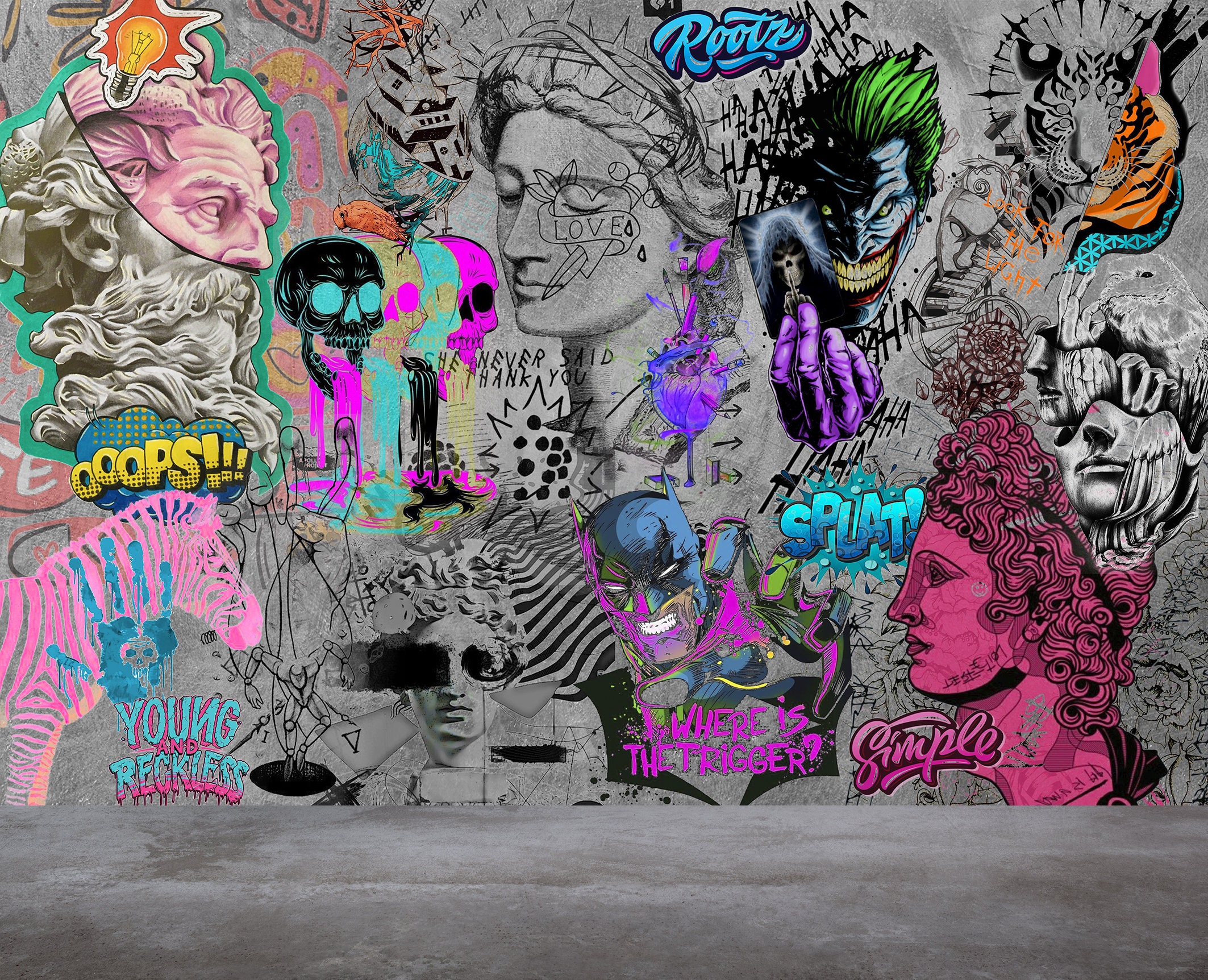 Graffiti Wallpaper I Love You