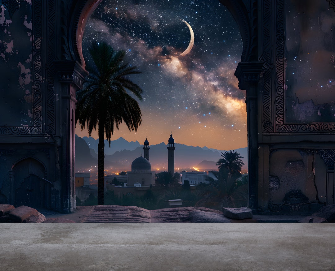 Islamic Arabian Nights Wallpaper Wall Mural Print Peel and Stick Wall ...