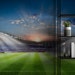 Football Stadium Mural Wall Art & Wallpaper Modern Football Soccer ...