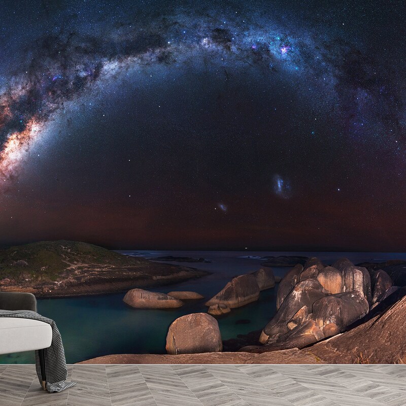 Galaxy Wall Mural - Etsy UK