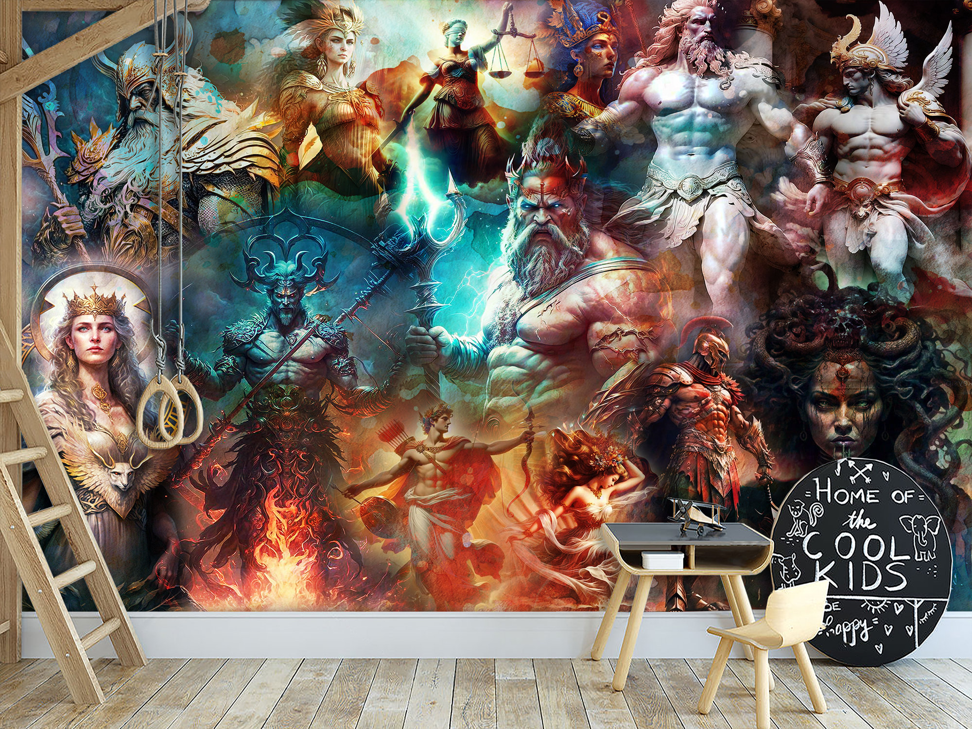 3d Mythology Wallpaper Ancient Greek Meanders Seamless Pattern. Vector