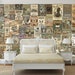 Pop Art Vintage Mural Retro Wallpaper & Original Vintage Collage Wall ...