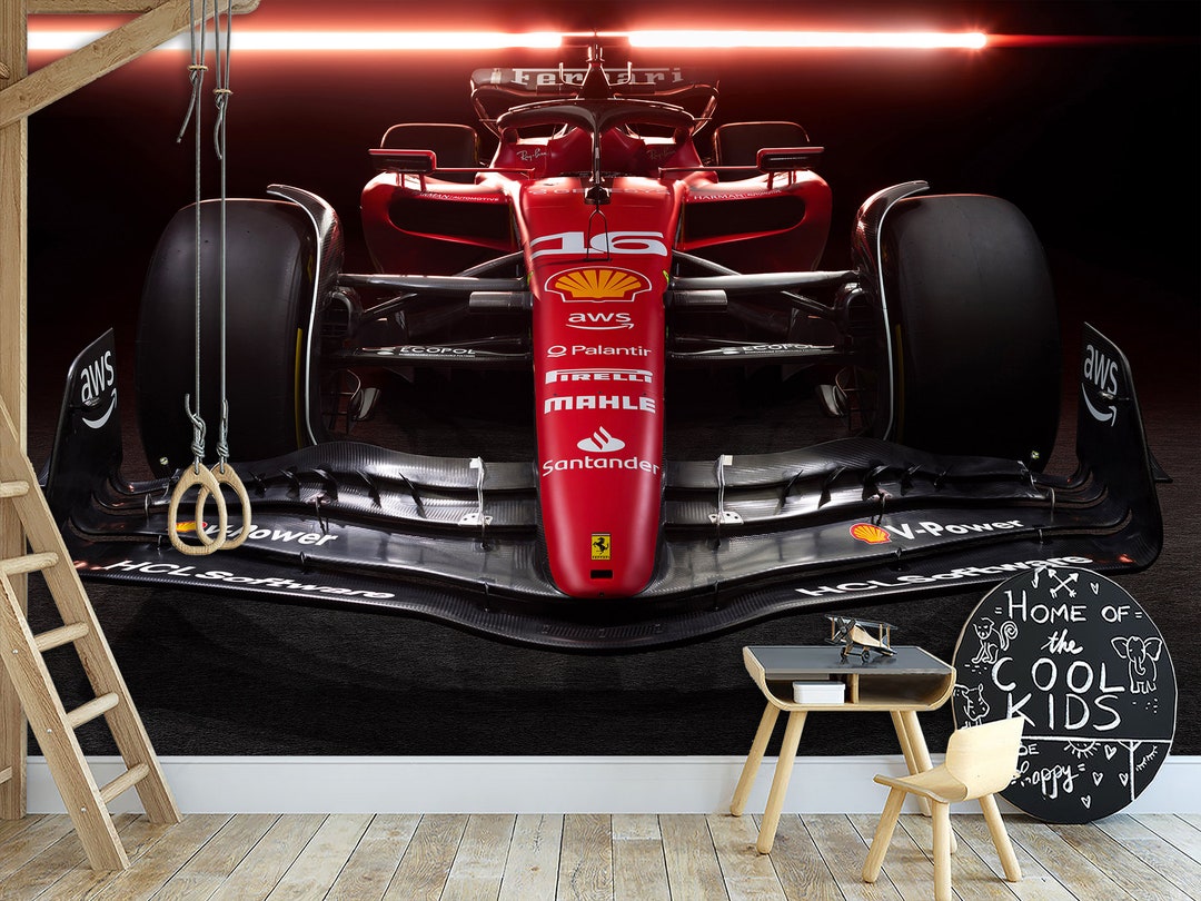 Formula 1 Racing Cars Wallpaper & Supercar F1 Sport Car Race Wall Mural Formula 1 Peel and Stick ...