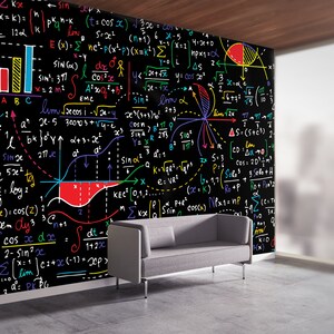 Physics & Maths Enthusiast Wallpaper Science Motive Equation and Scheme ...