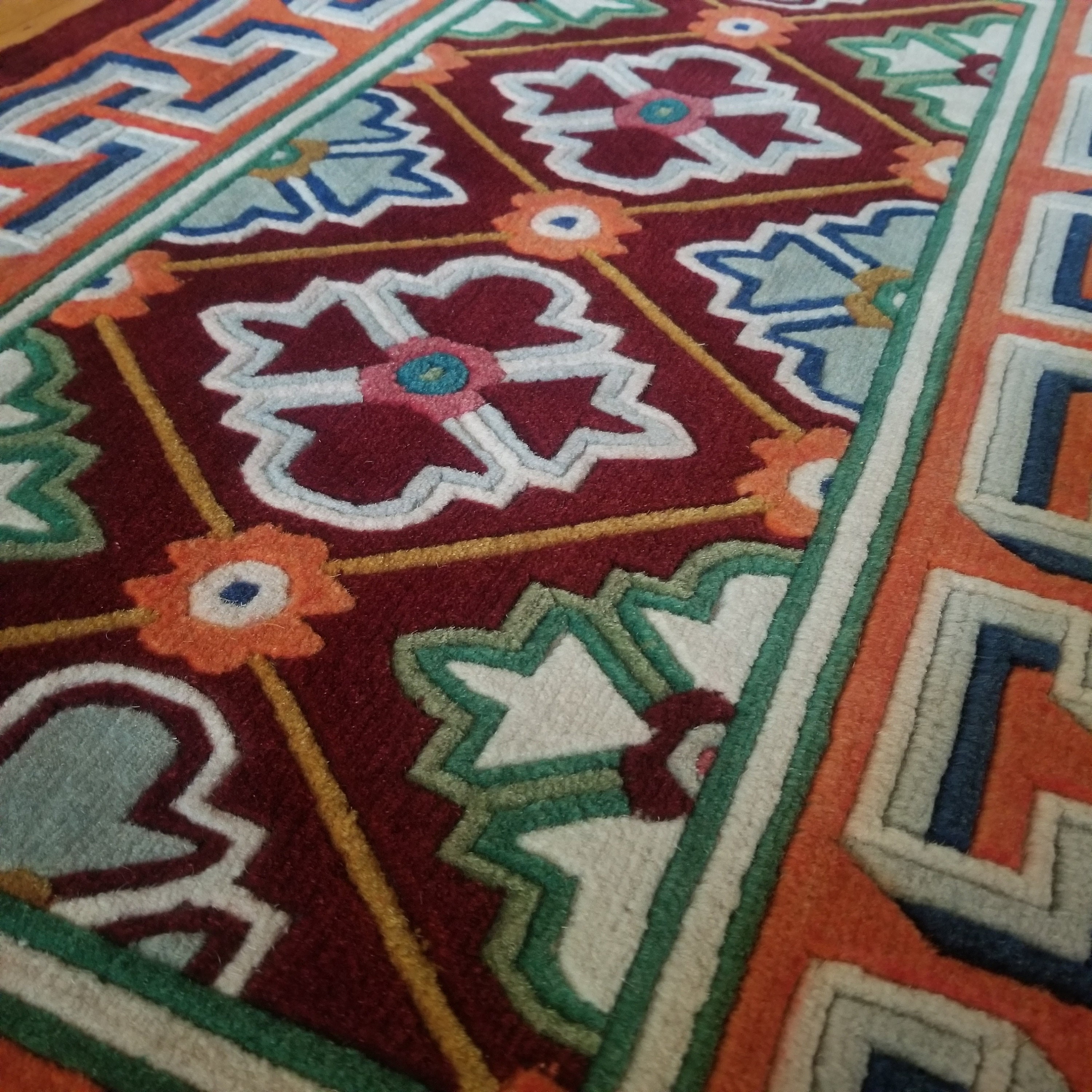 Hand Woven Traditional Tibetan Rugs, Decorative Tibetan Rug, Tibetan ...