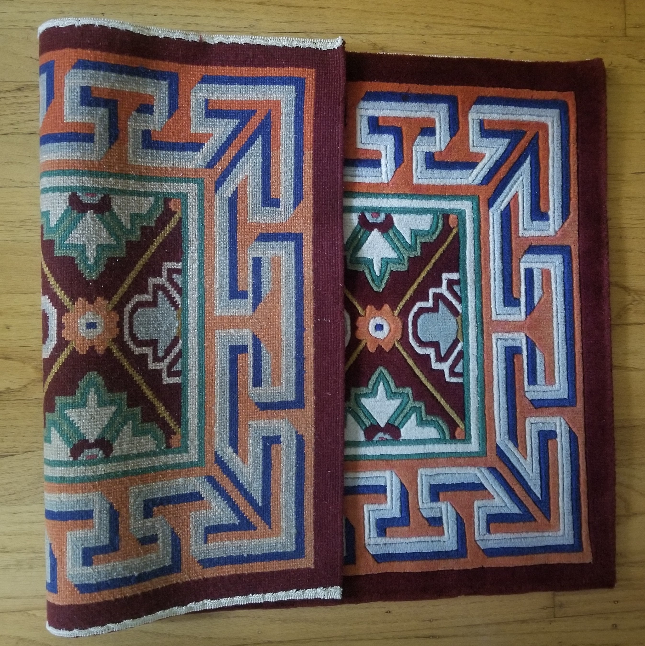 Hand Woven Traditional Tibetan Rugs, Decorative Tibetan Rug, Tibetan ...