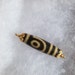 Tibetan Dzi 2 Eyed High Quality Stone With Gold Overlaid Cap,tibetan ...