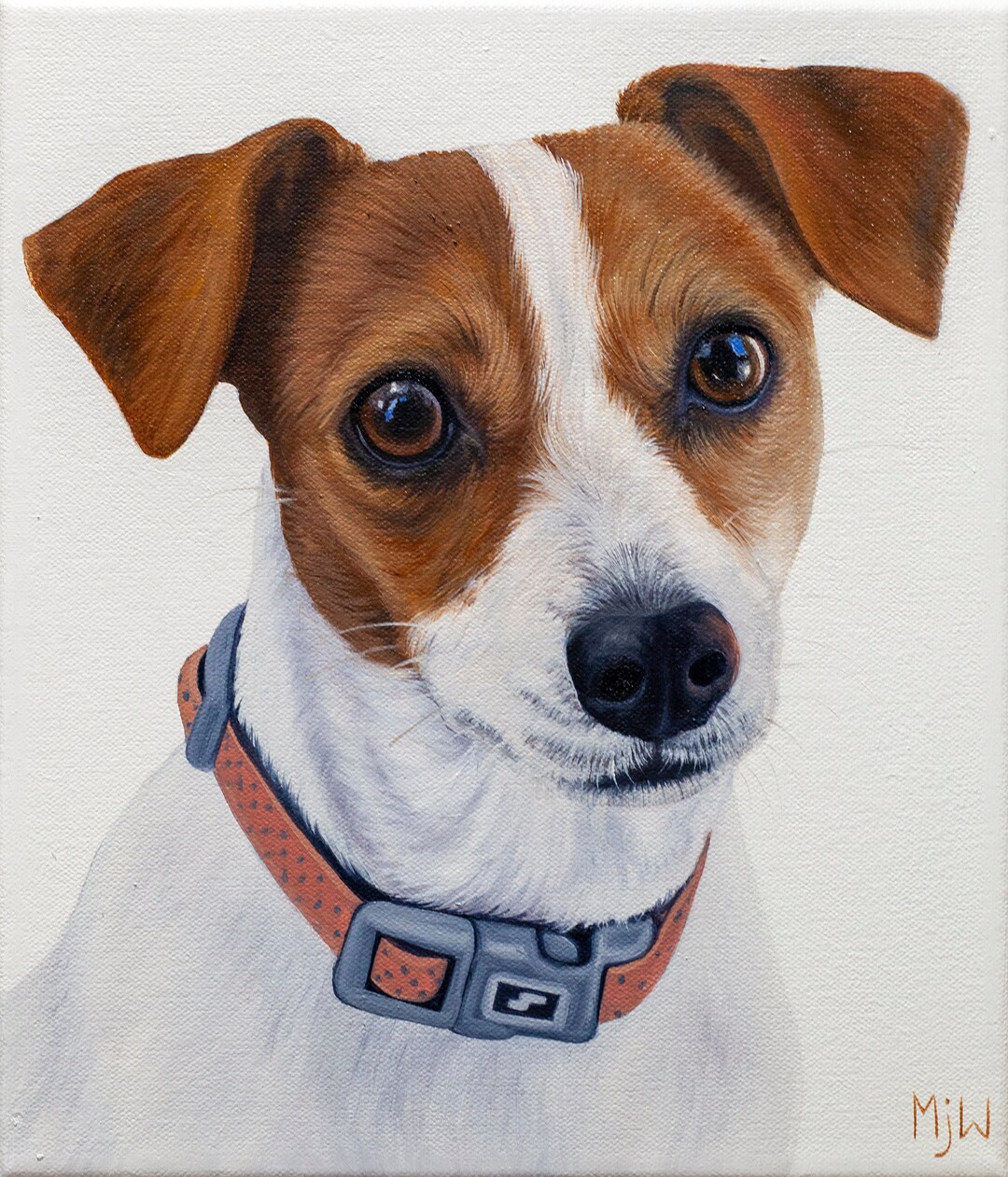 Jack Russel Pet Portrait Original Oil Painting - Etsy
