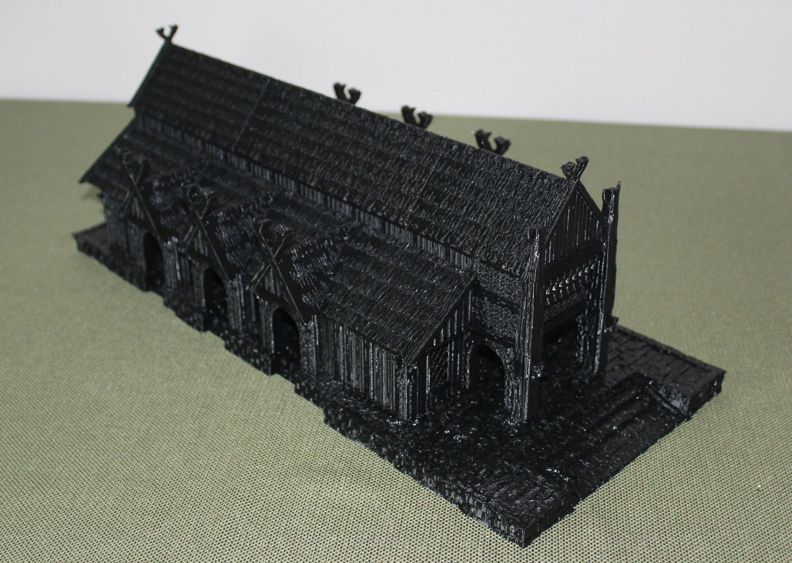 Kingdom of Saxonia - Great Hall - Unpainted - Etsy