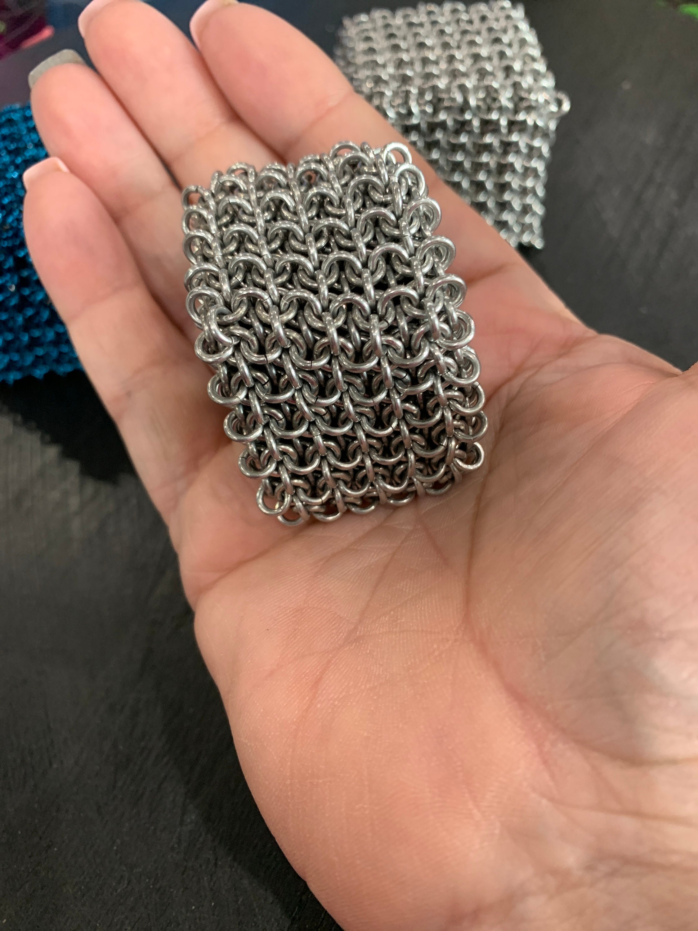 Chainmaille Cube, Jelly Cube, Fidget Toy - Etsy