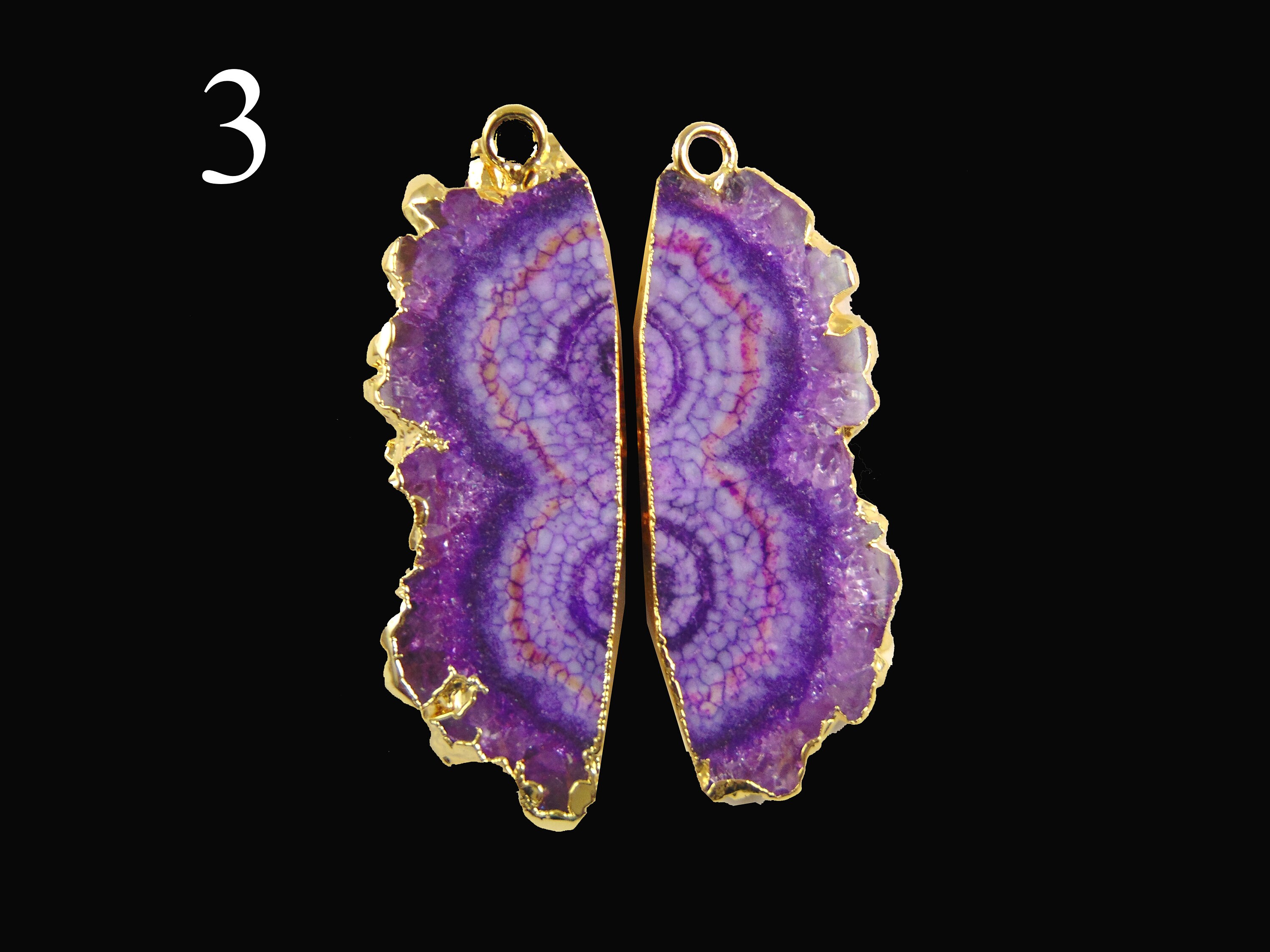 Rare Matched Solar Quartz Pairs Components Pink Solar Quartz - Etsy