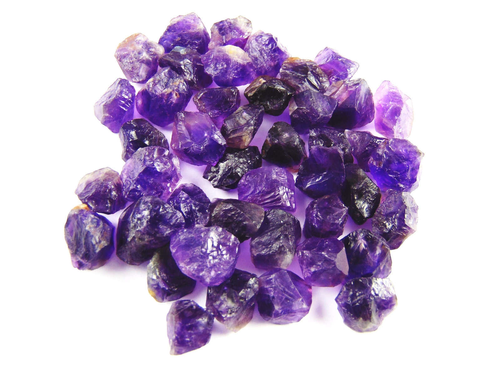 Natural Rough Amethyst Raw Amethyst Loose Gemstones | Etsy