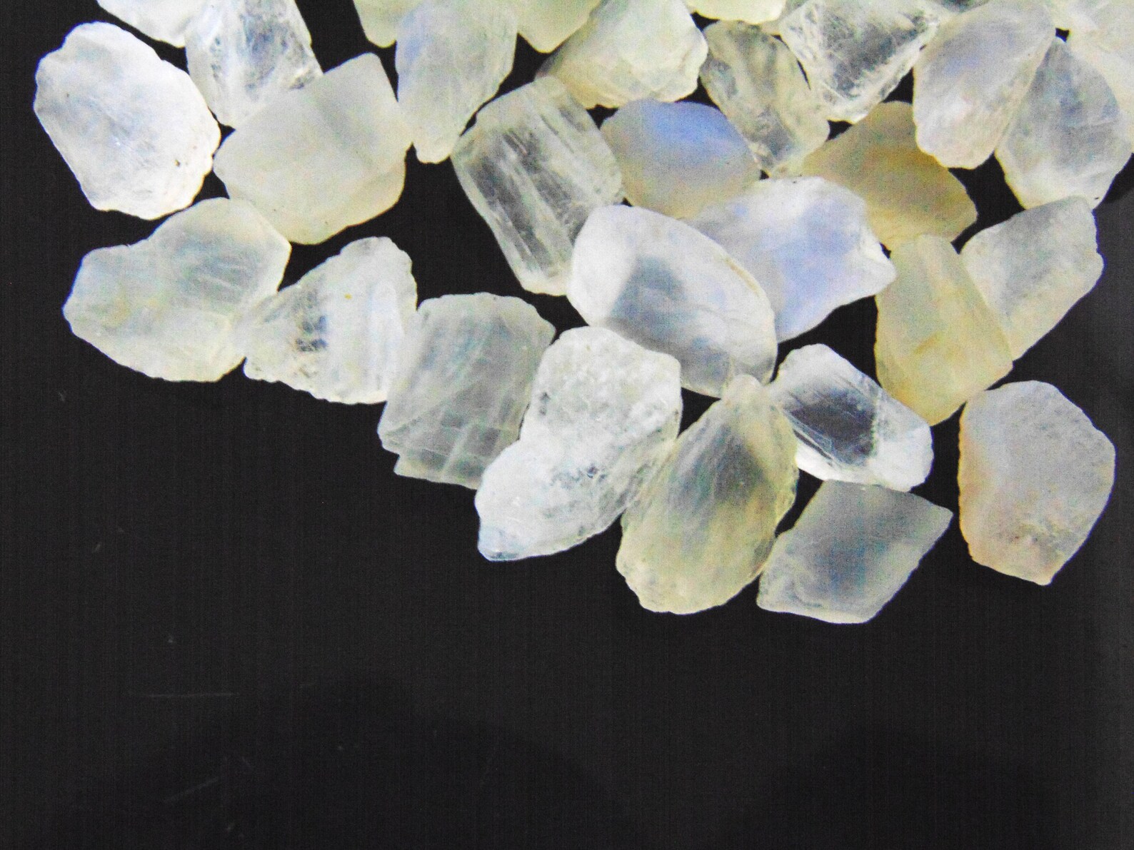 Natural Rough Moonstone Raw Moonstone Loose Gemstones June | Etsy